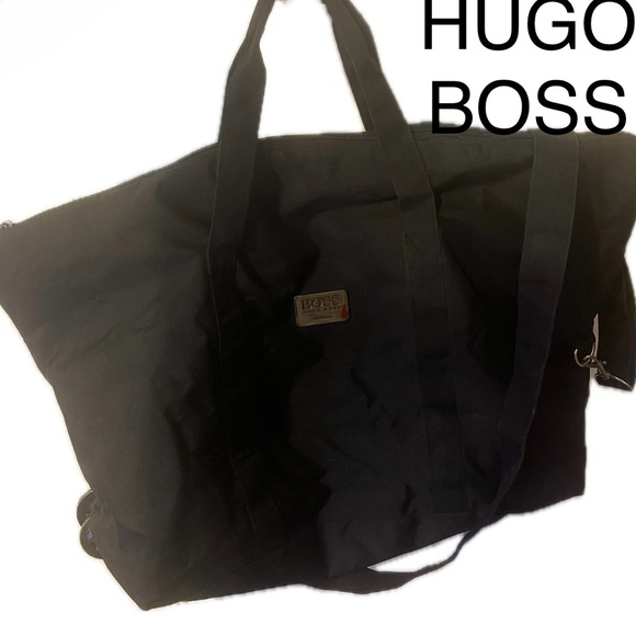 Hugo Boss | Bags | Hugo Boss Duffel Bag Black | Poshmark